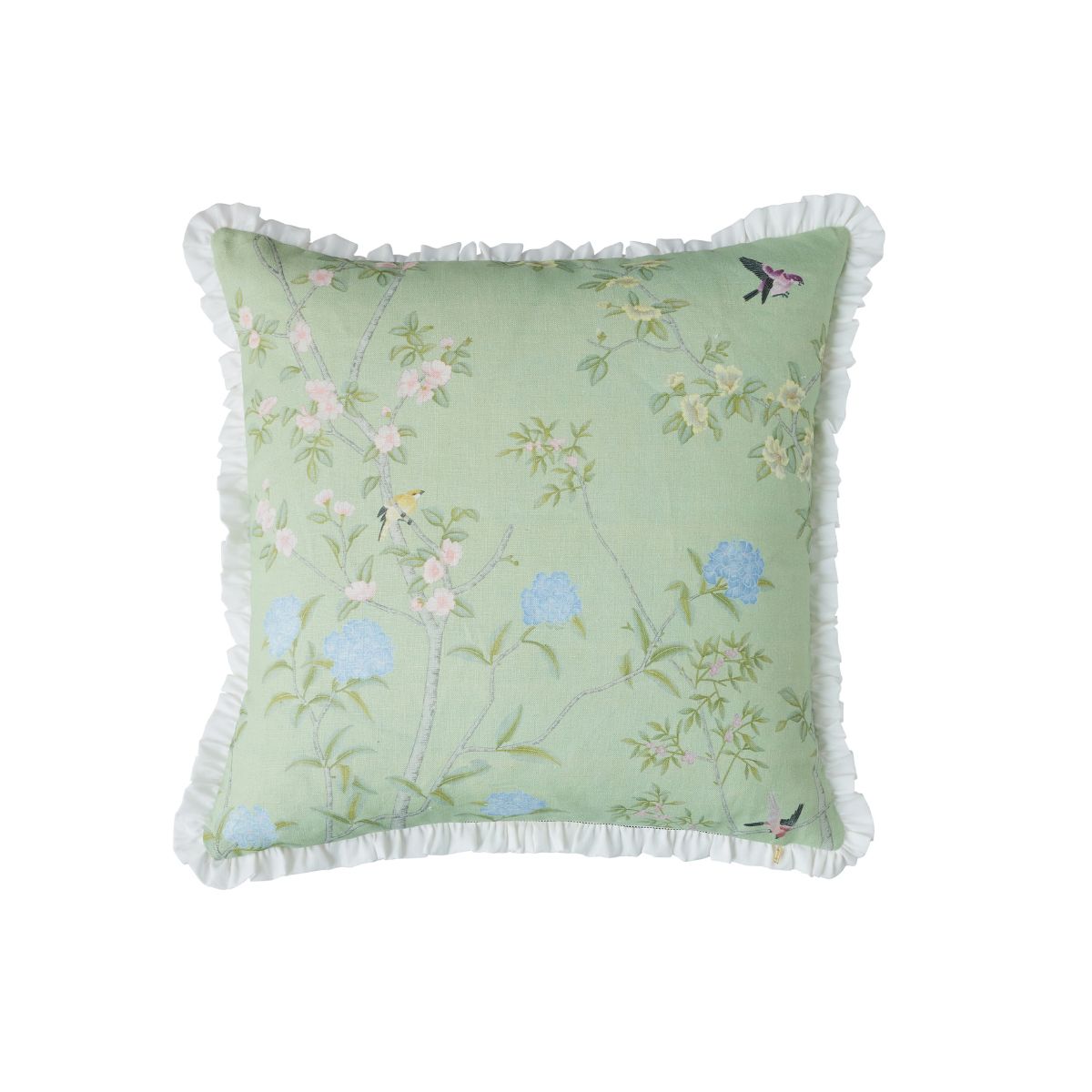 Nicola Pillow in Garden Green | Caitlin Wilson