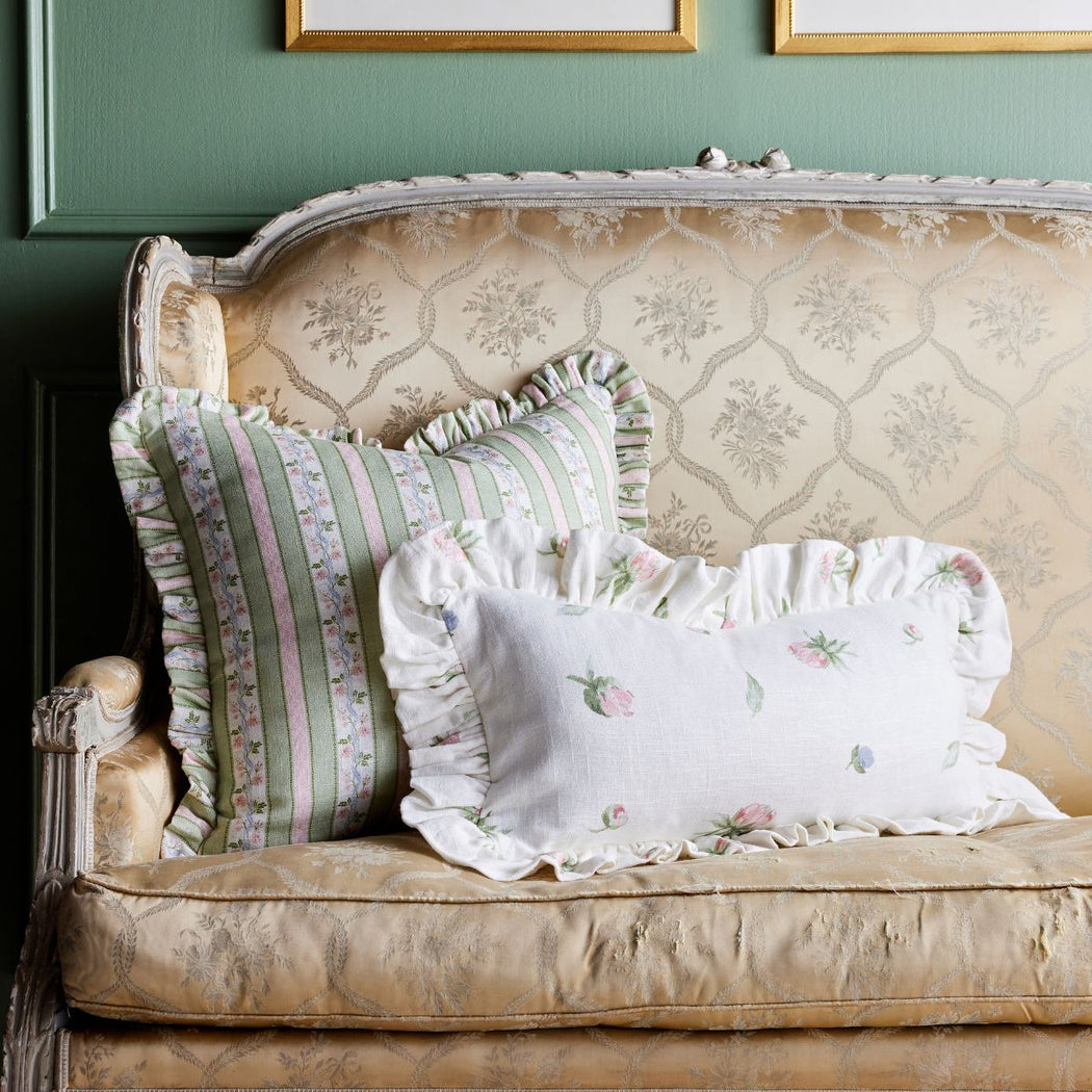 Kitty Frill Pillow | Caitlin Wilson