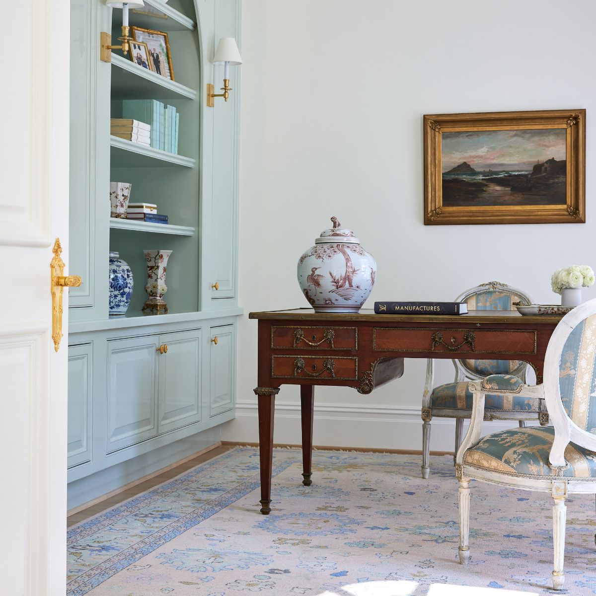 Colchester Blush Chinoiserie Mural Wallpaper | Caitlin Wilson