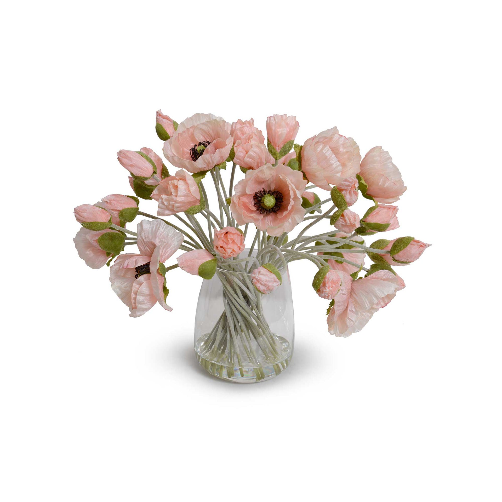 Faux Poppy Bouquet | Caitlin Wilson