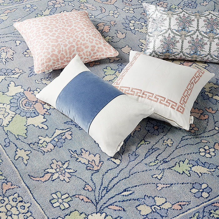 Olivia Rug in Blue Pearl | Floral Area Rug | Caitlin Wilson