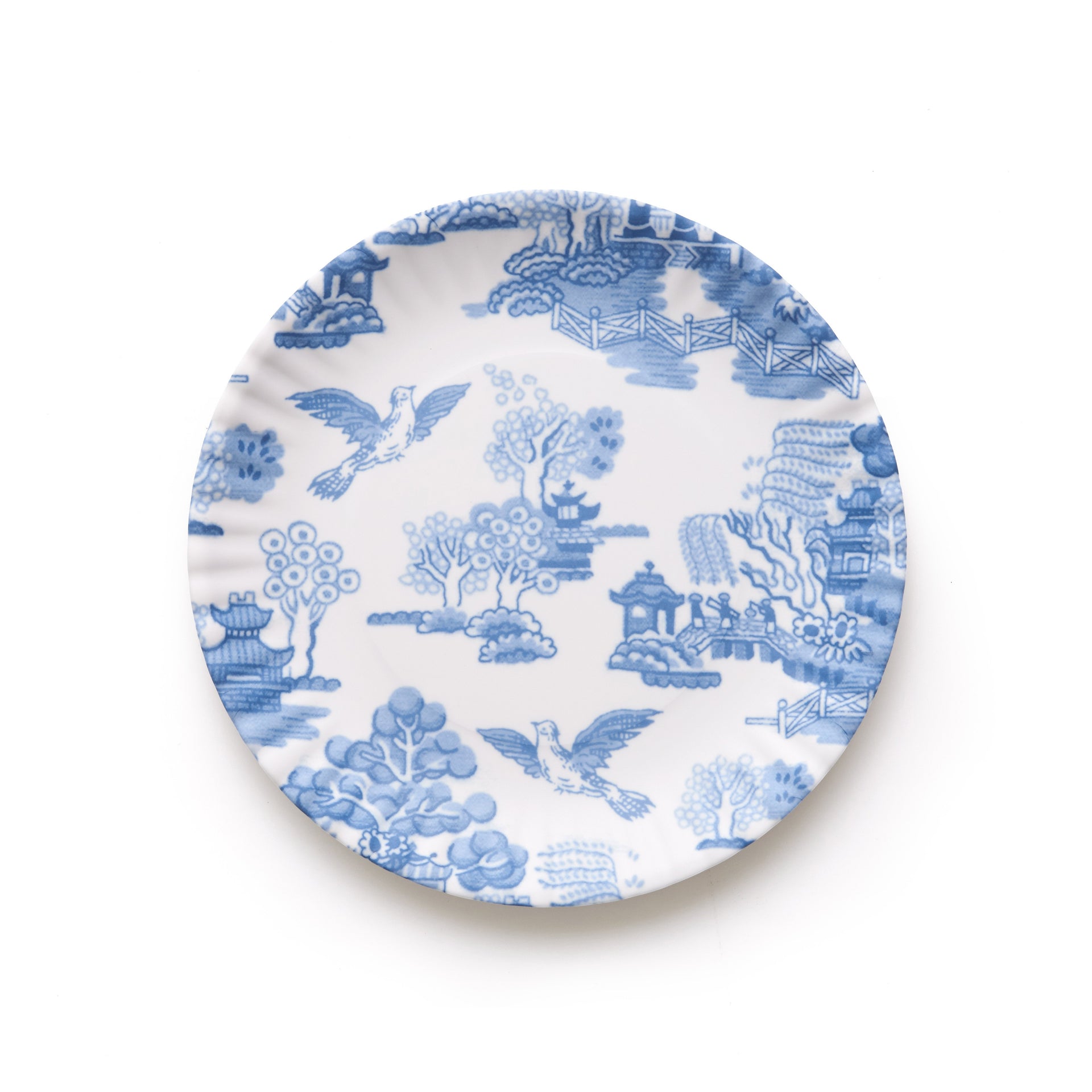Mixed Floral Melamine Plate Set of 4 | Caitlin Wilson