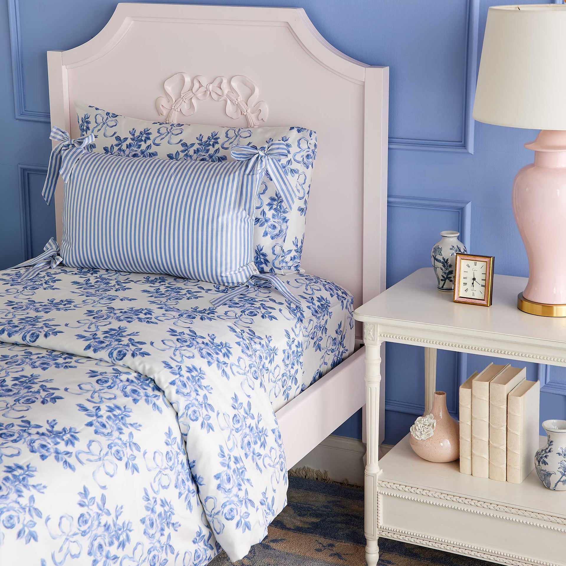 Olivia Blue Duvet | Caitlin Wilson